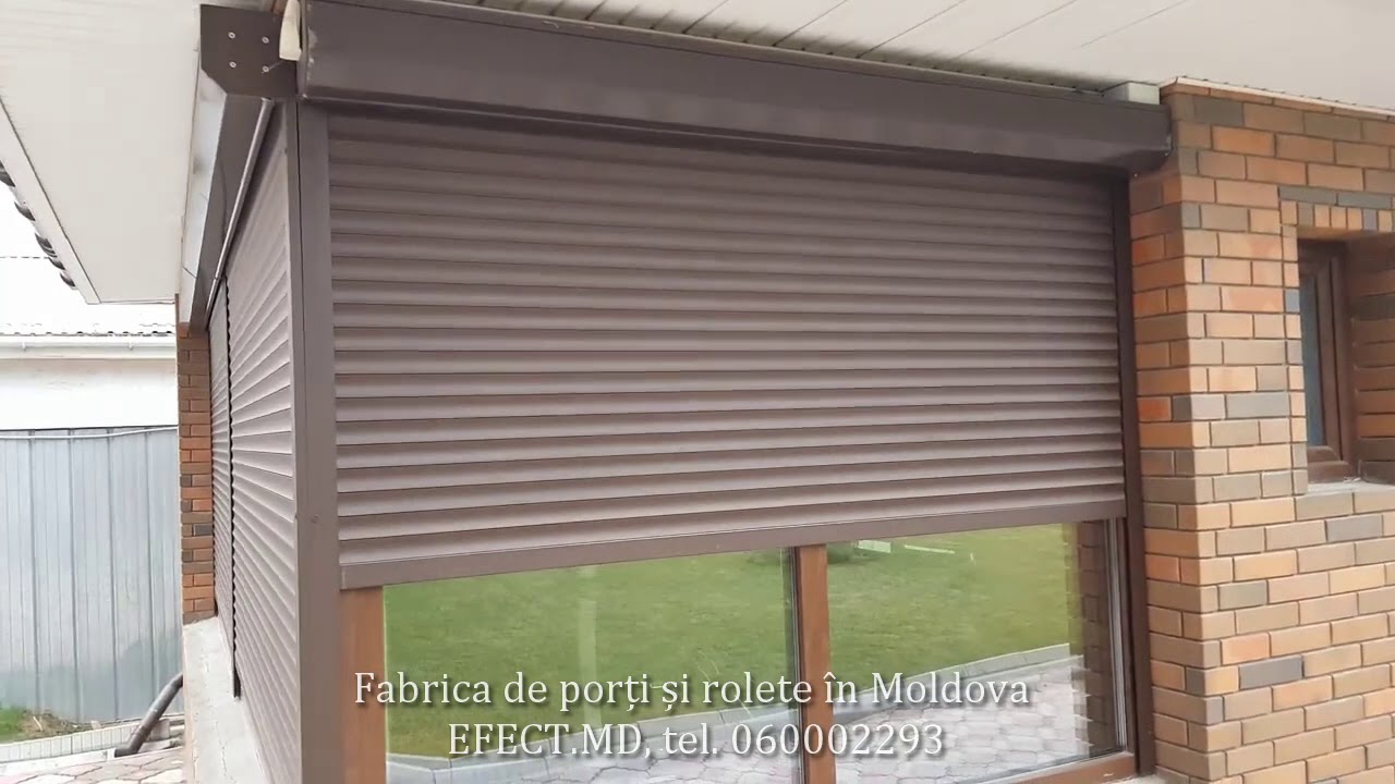 Rolete automate de protecție pentru terase. Fabrica de porți și rolete ...