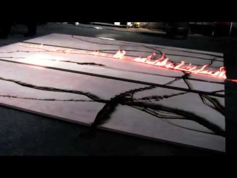 Glass Burned Panels by Artist Jonah Ward - YouTube