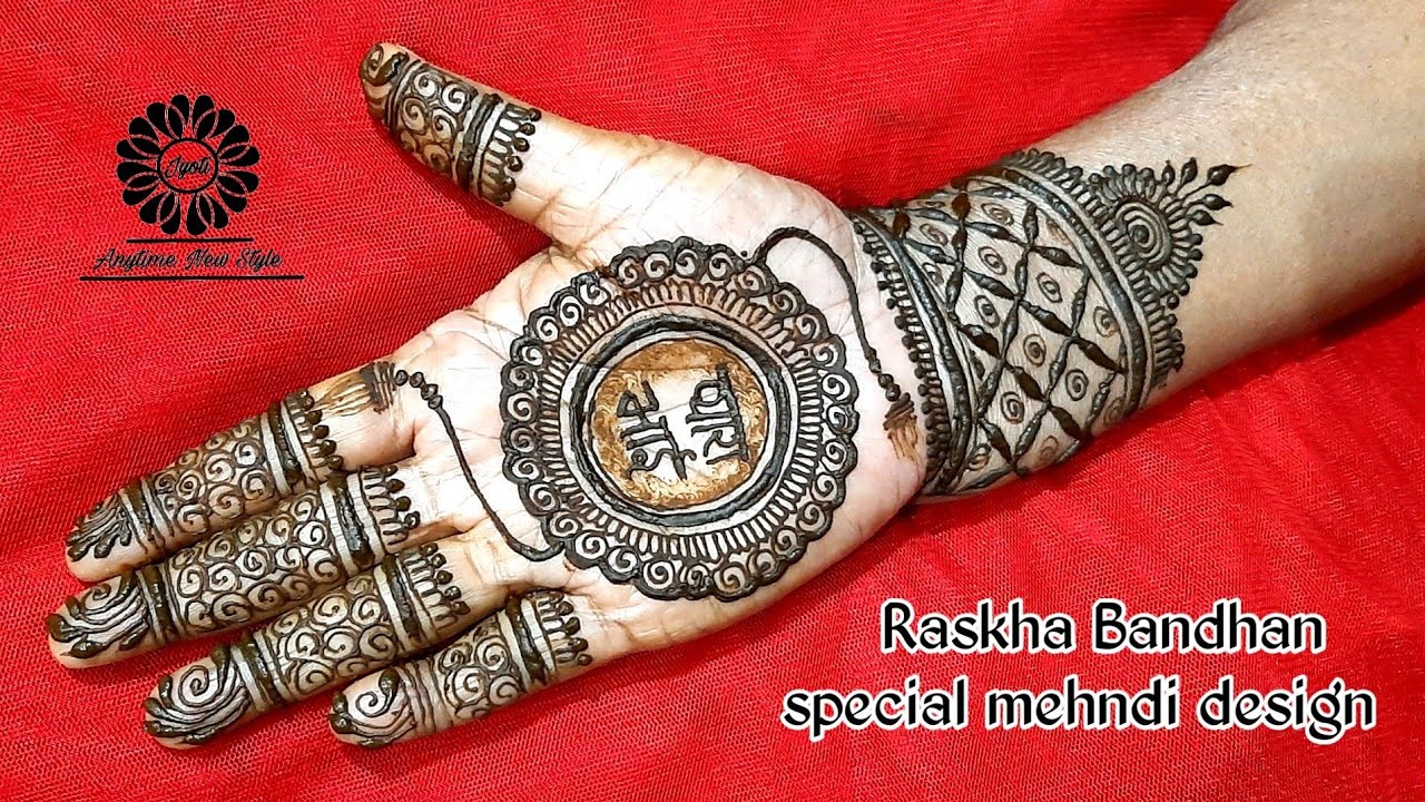 Raksha Bandhan Special Mehndi Design/ new mehandi design/rakhi special ...