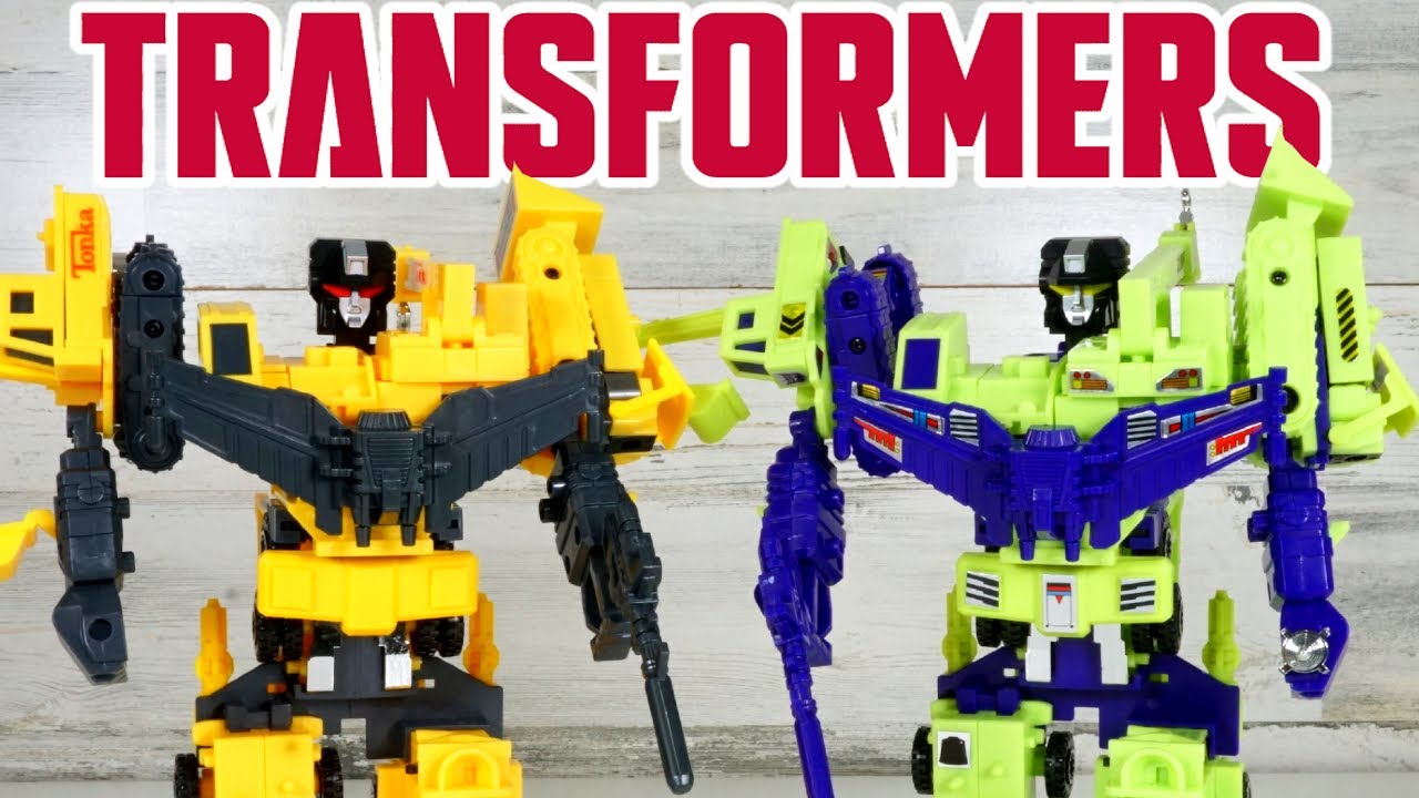 Transformers Devastator vs The Mighty Tonkanator Autobots vs ...