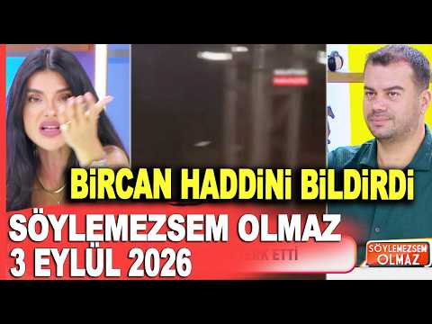 Söylemezsem Olmaz 3 Eylül 2026