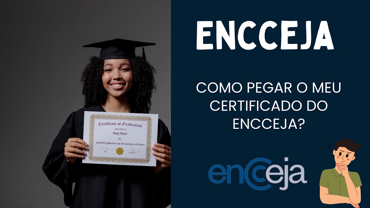 ENCCEJA - COMO PEGAR O CERTIFICADO ? COMO SOLICITO O CERTIFICADO? - YouTube