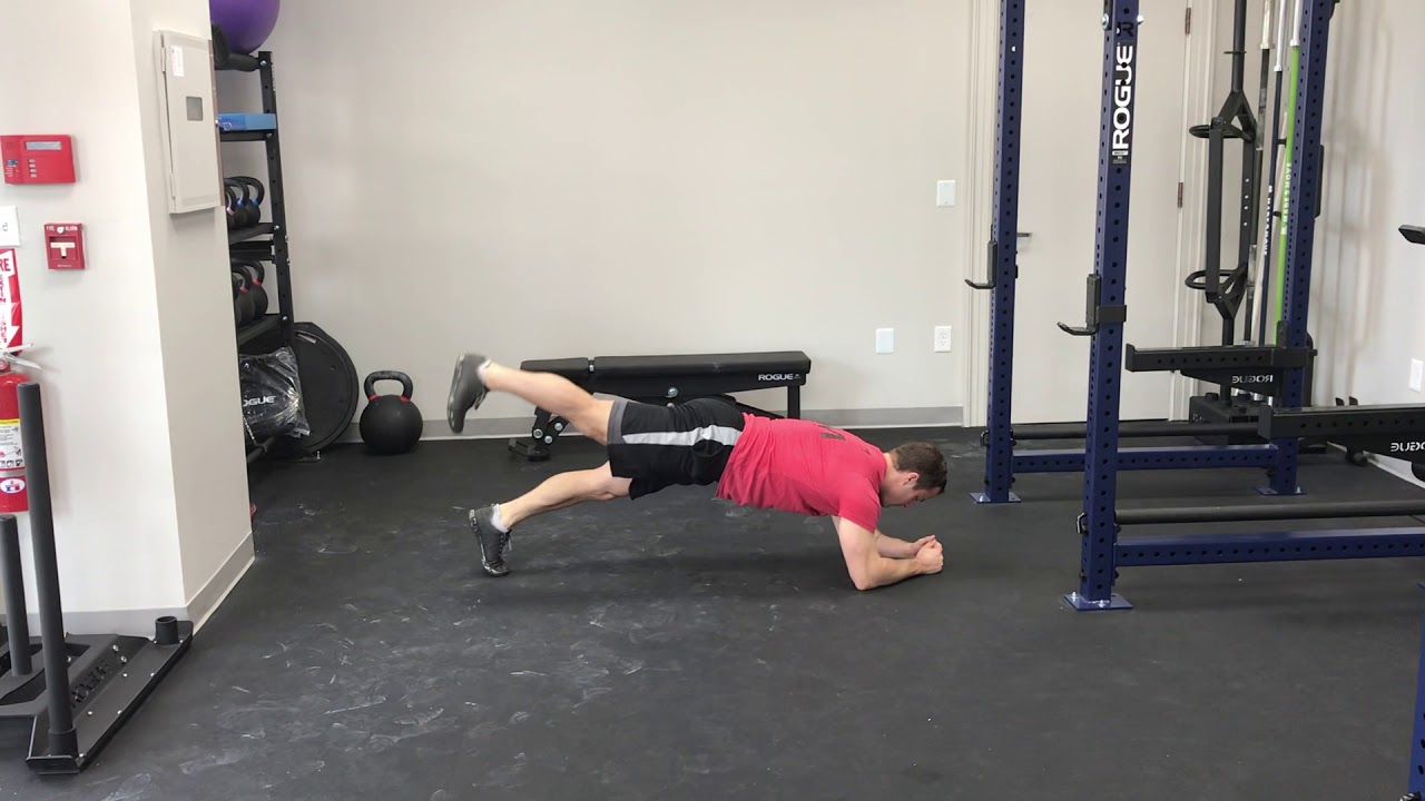 Plank - Leg Raise, Alternating - YouTube