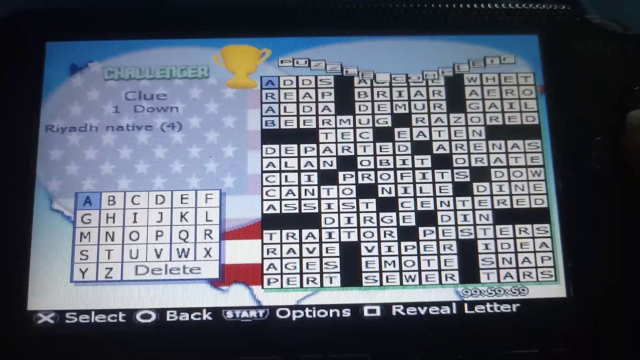 Puzzle challenge crosswords and more psp challenger answers puzzle 41 ...