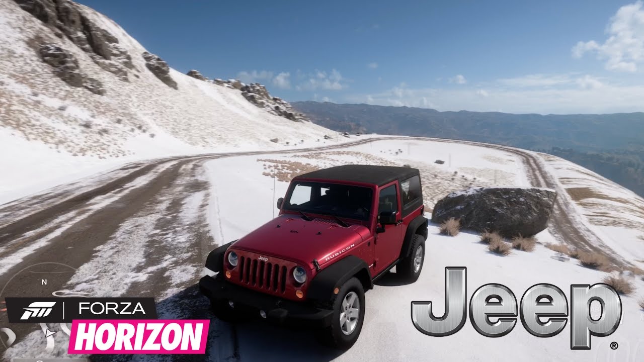 Jeep Wrangler Rubicon Forza Horizon 5 Gameplay Xbox Series X - YouTube