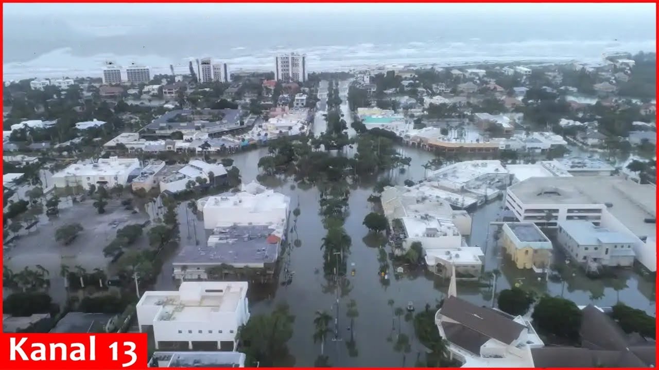 Drone footage shows damage to Manasota Key from Hurricane Milton - YouTube