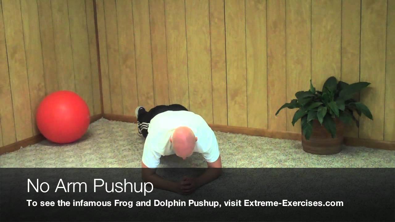 No Arm Pushup-KILLER for your upper back! - YouTube