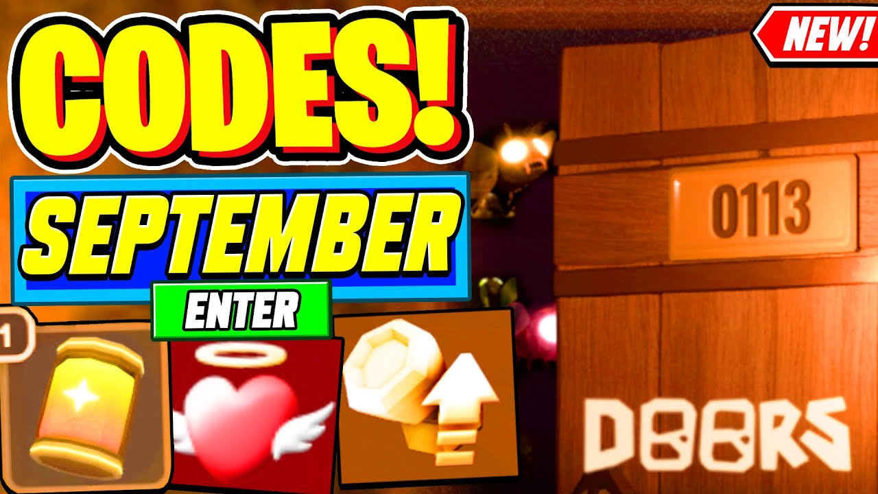 ⚠️New⚠️ ALL WORKING CODES For Doors September 2024 - Roblox Doors Codes ...