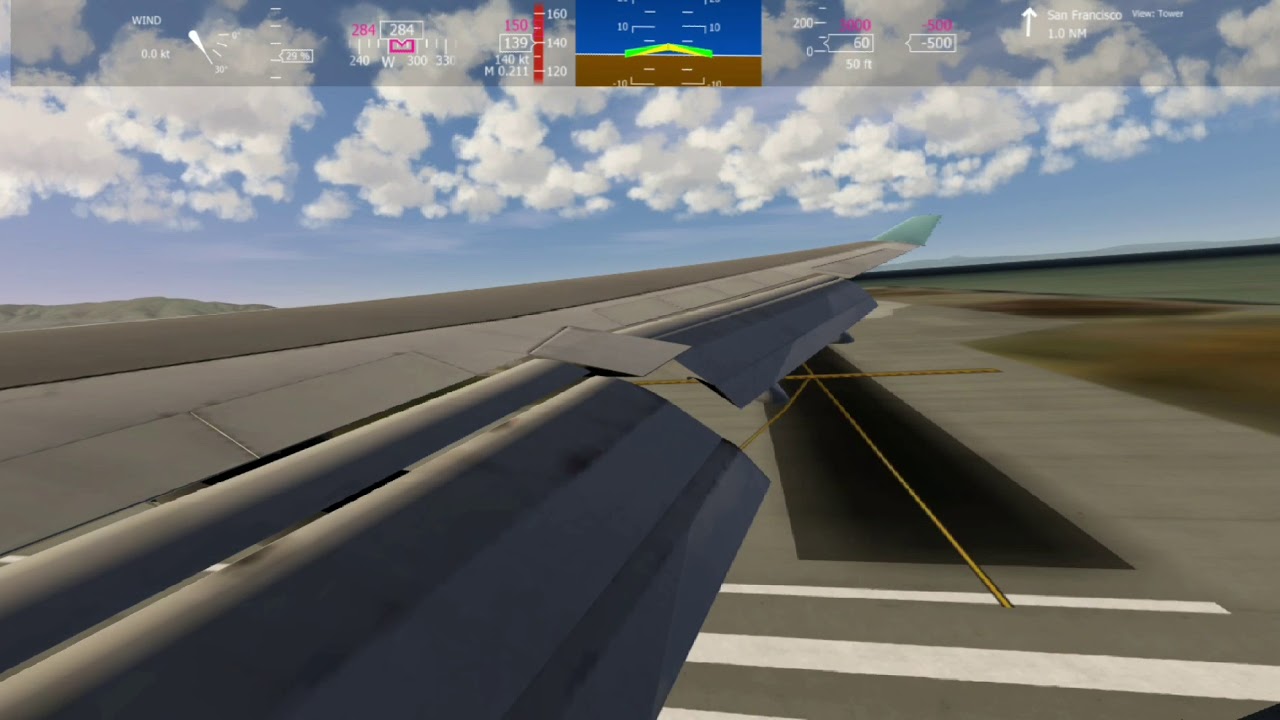 Aerofly FS2020. Boeing 747-400 landing - YouTube