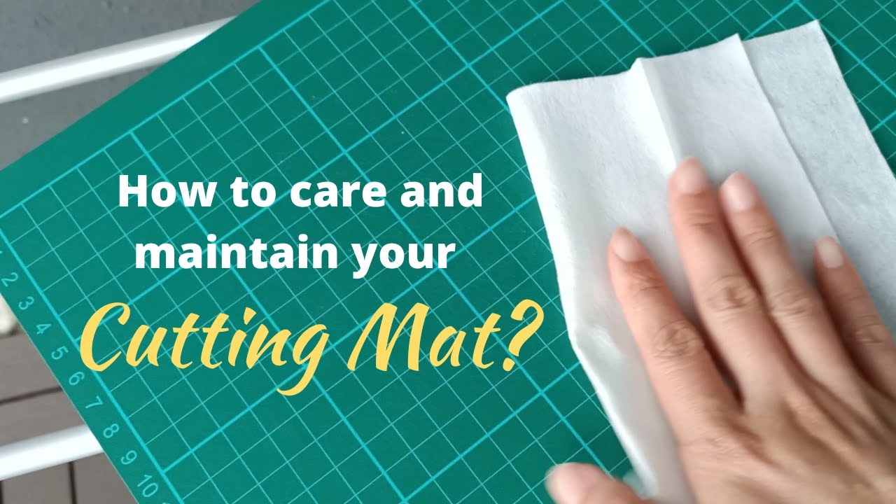 4 secret tips of how to take care of your self healing cutting mat for ...