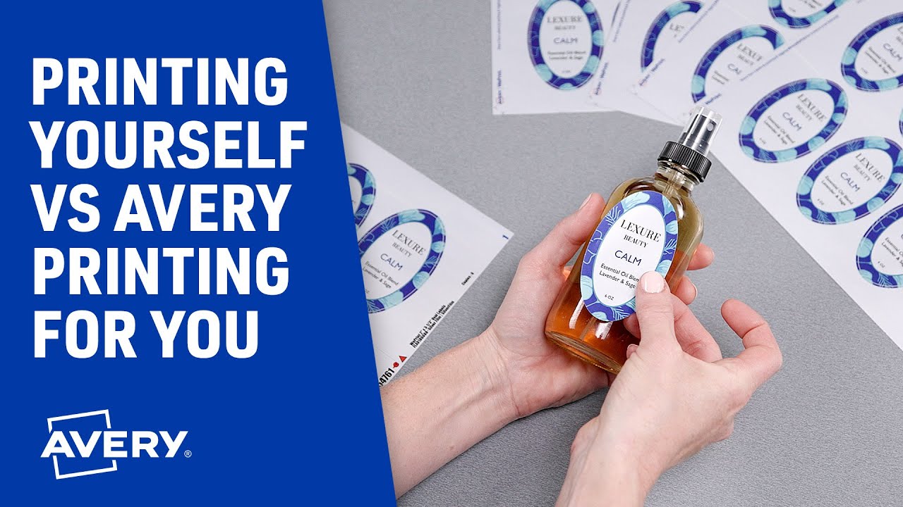Printing Your Own Labels vs. Professional Printing - Avery Printing Your Own Labels vs. Professional Printing - Avery
