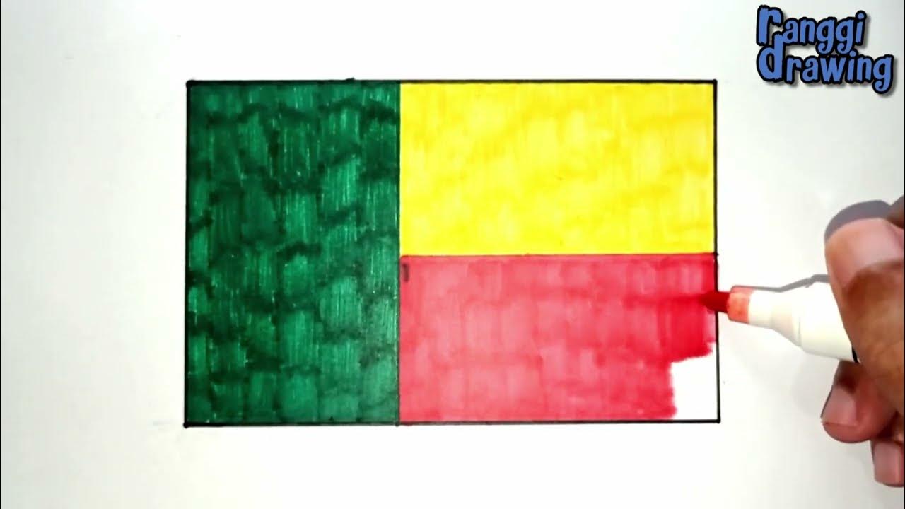 How to Draw The Flag of Benin - YouTube