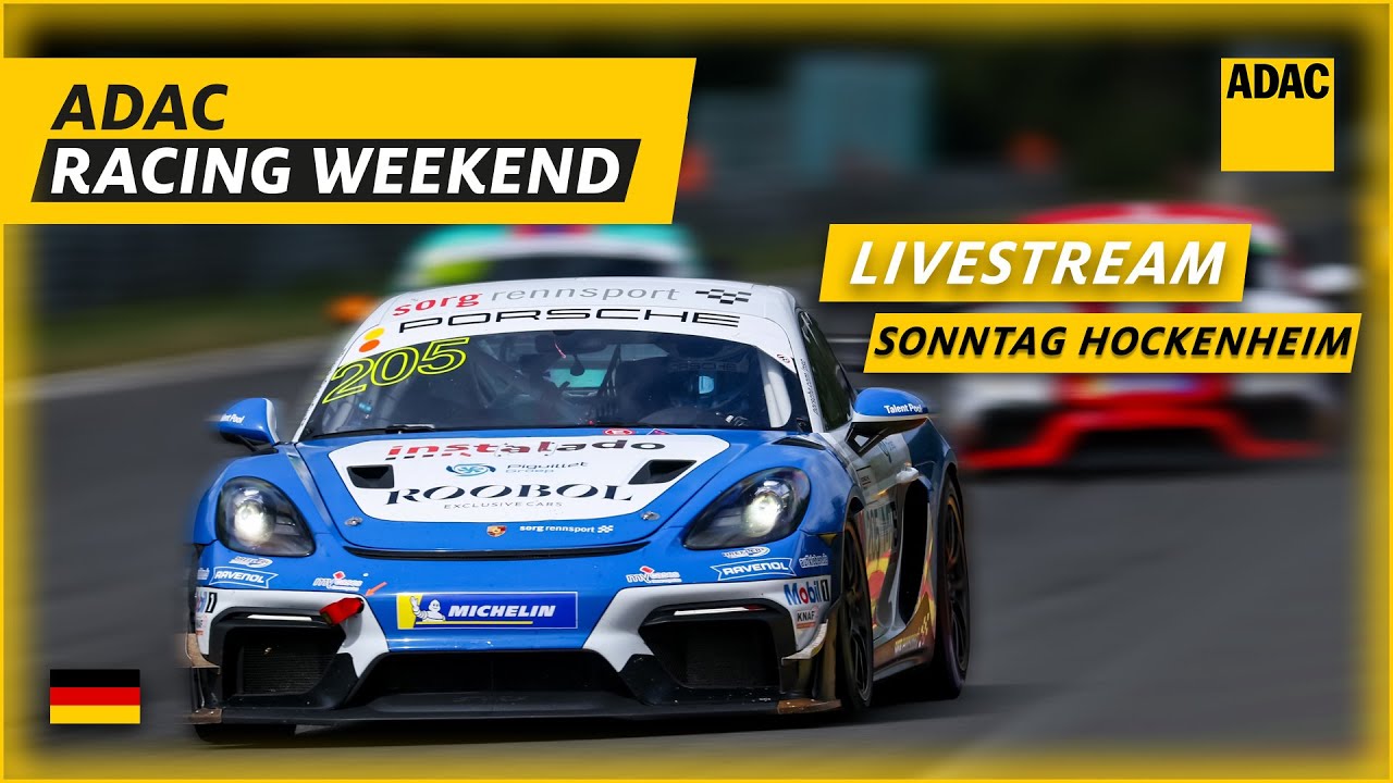 ADAC Racing Weekend Hockenheimring Sonntag | ADAC Motorsports - YouTube