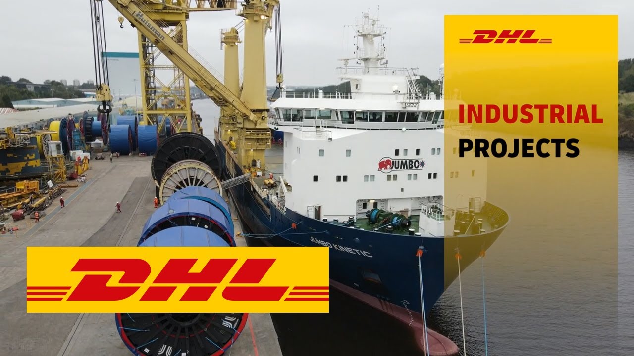 DHL Industrial Projects | DGF Connects Continents with 9 Heavy Reels ...
