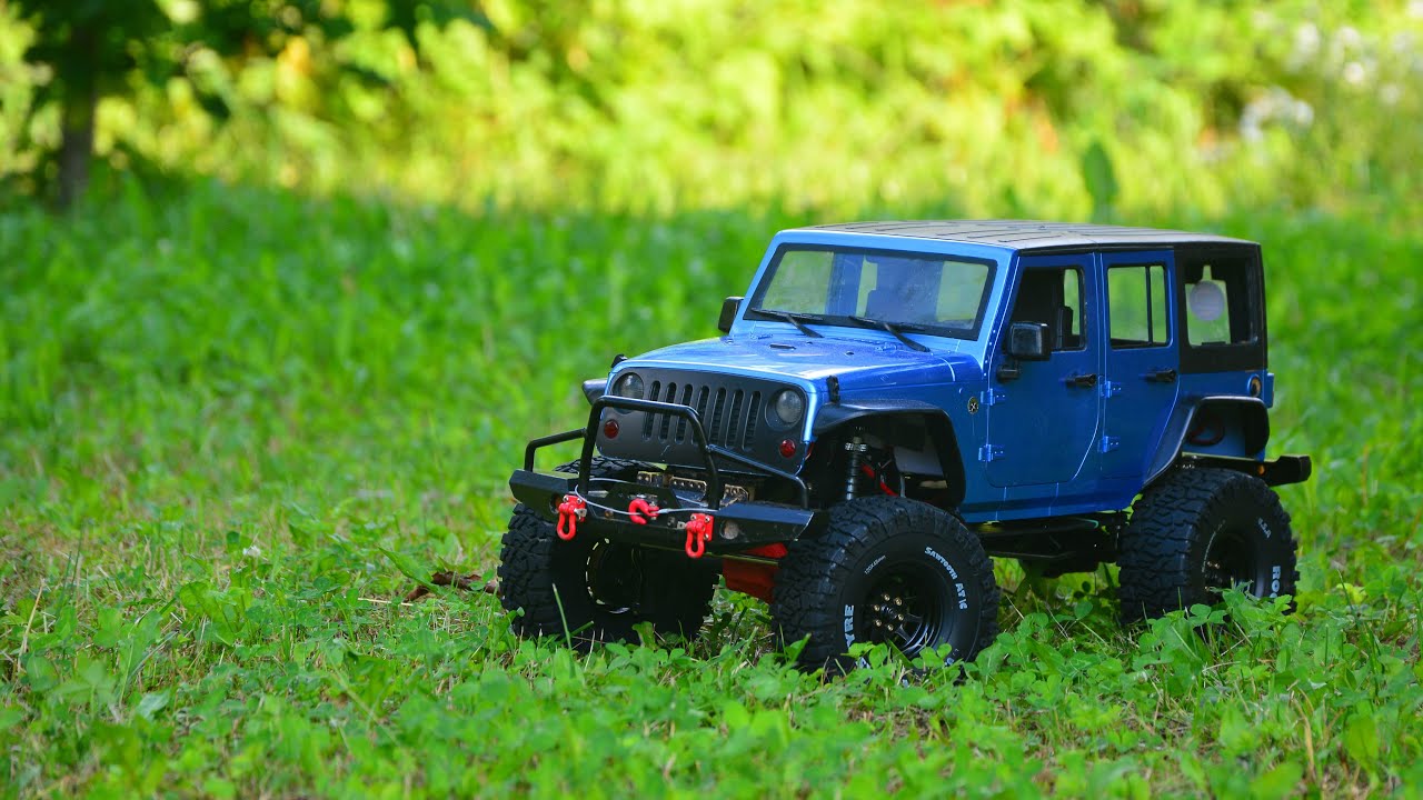 RC Trophy with Super Swamper Tires: Off-Road Adventure - YouTube
