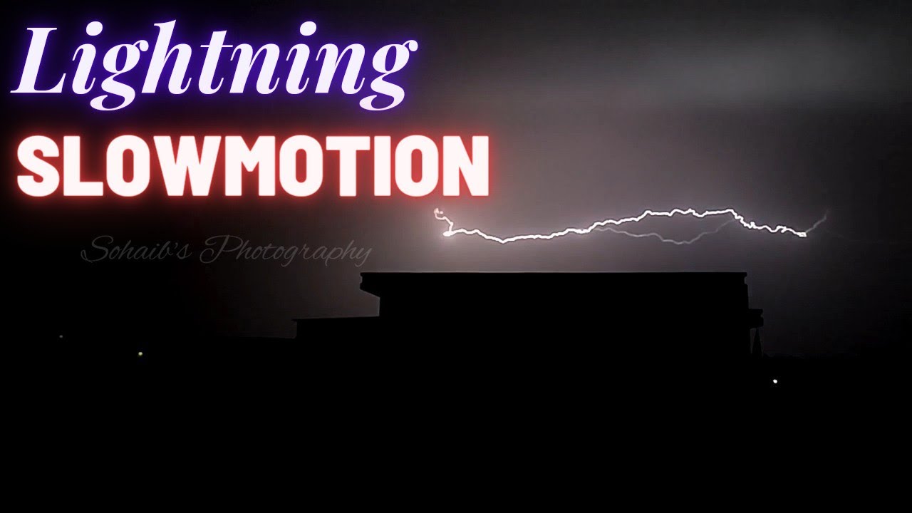 Lightning | Thunder | Slow motion | HD - YouTube