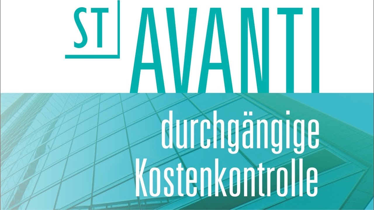 AVA-Software – alle Kosten im Blick mit AVANTI - YouTube