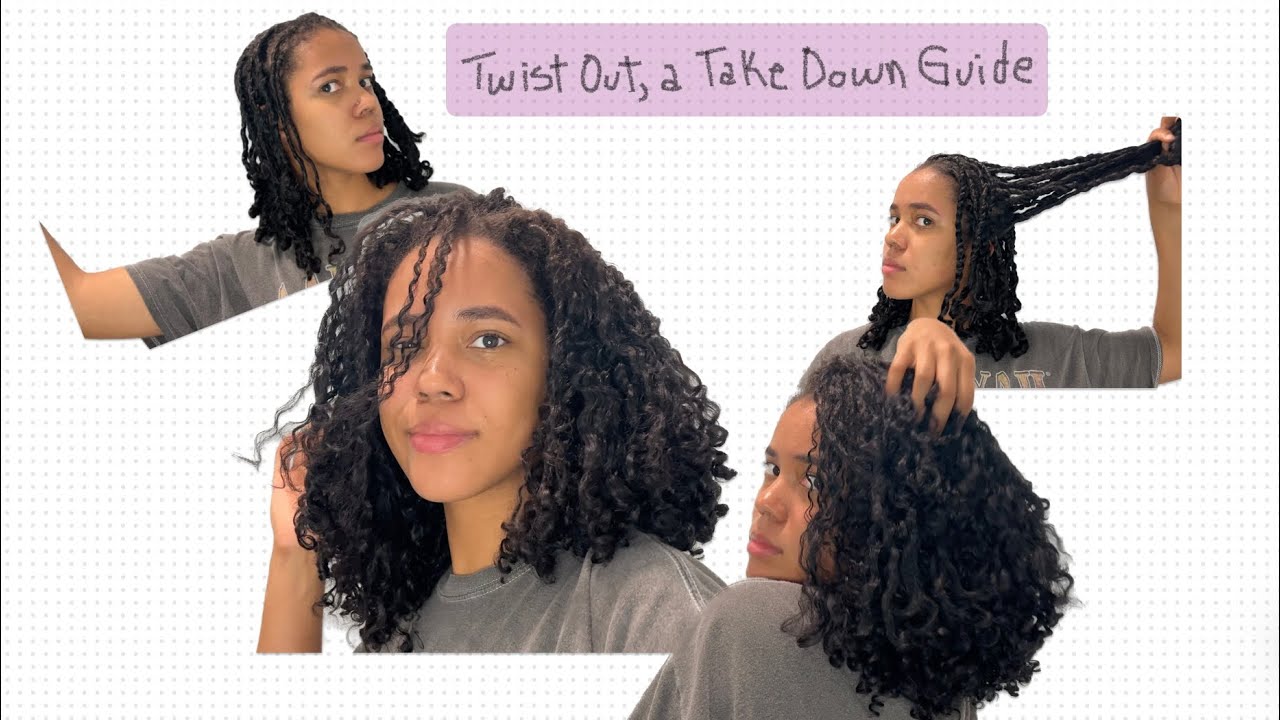 Twist Out, A Take Down Guide l Get Gorgeous Results EVERYTIME! - YouTube