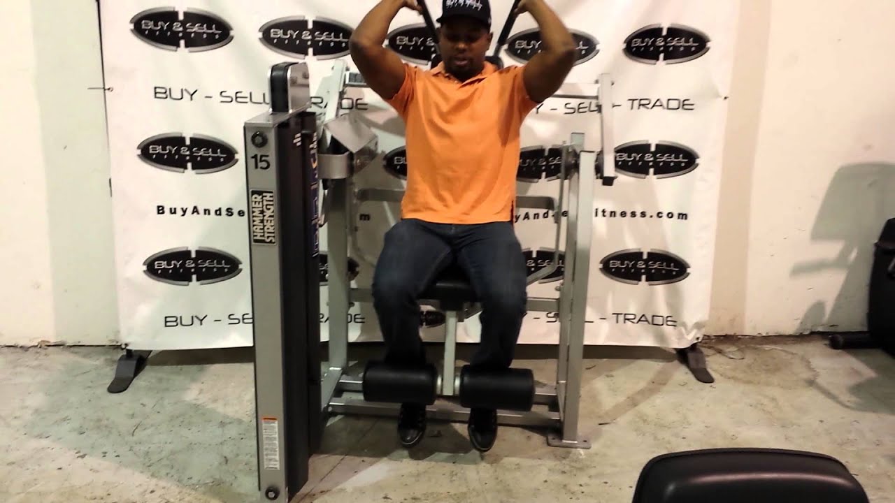 Hammer Strength MTS Abdominal Crunch - YouTube