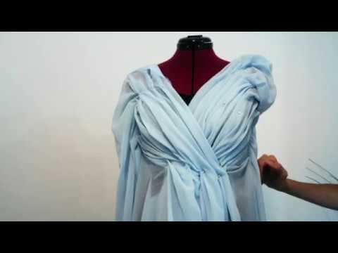 How to sew a ball dress part 3 - YouTube