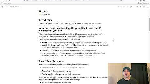 Intuitive SQL For Analytics - YouTube