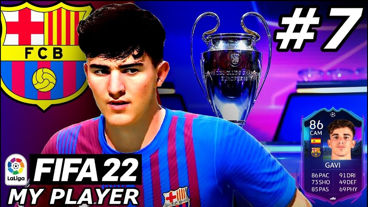 GAVI'S FINAL SEASON AT BARCA⭐WHERE TO NEXT? - FIFA 22 Gavi Player ...