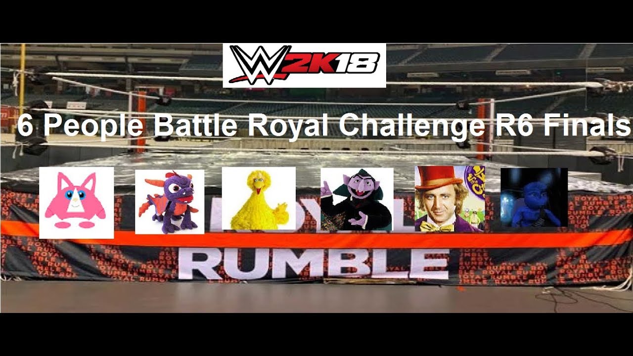 Cribes The Hedgehog: WWE 2K18/ 6 Man Battle Royal Challenge with ...