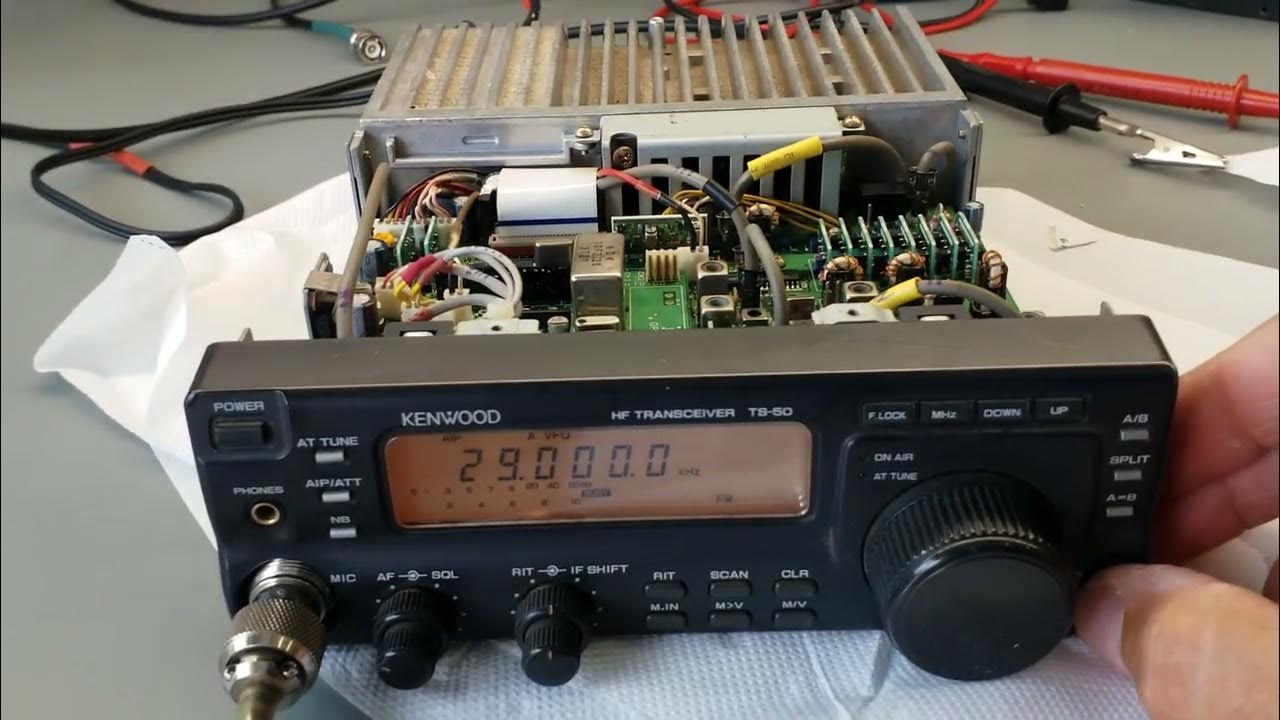 kenwood ts 50 1ère partie - YouTube