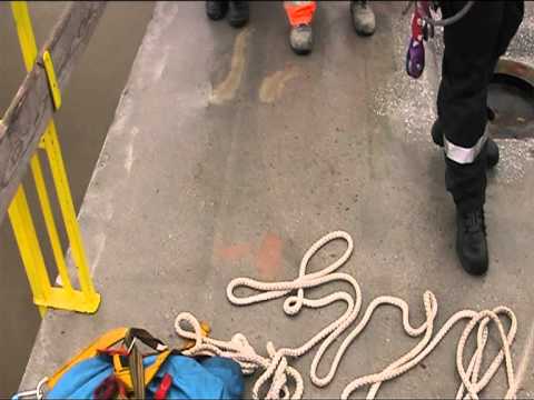 Safety harness test - YouTube
