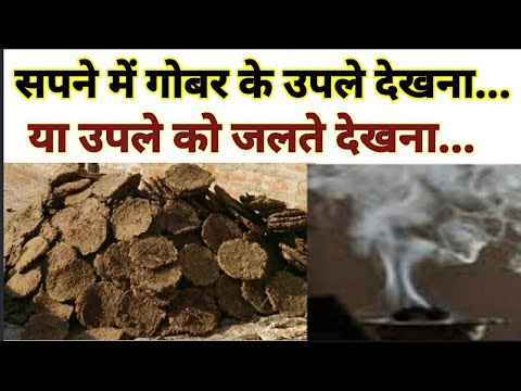 सपने में गोबर के उपले देखना या उपले को जलते देखना |sapne mein gobar ke ...