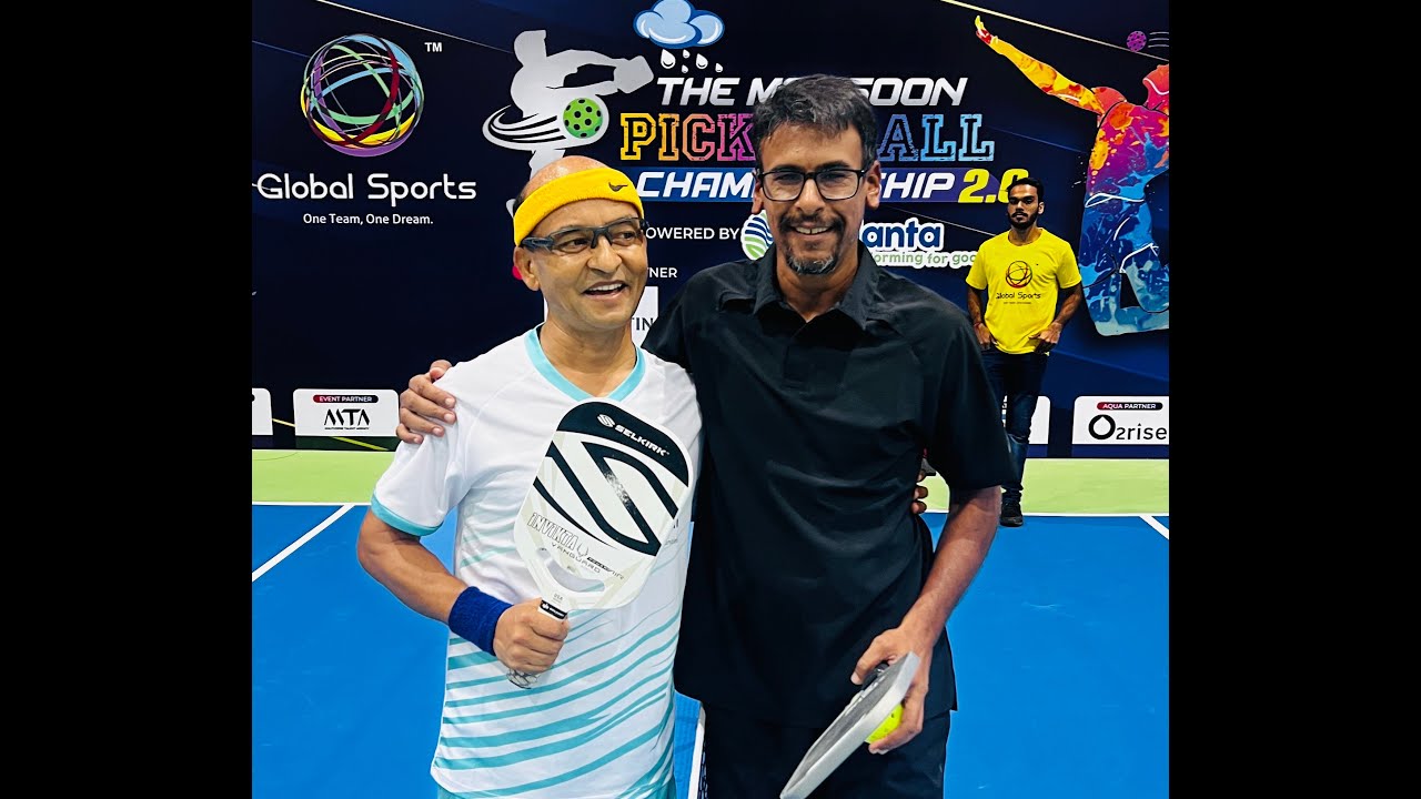PHATYA BDR KHADKA (Nepal) vs AKHIL MATHUR (India) - Monsoon Pickleball ...