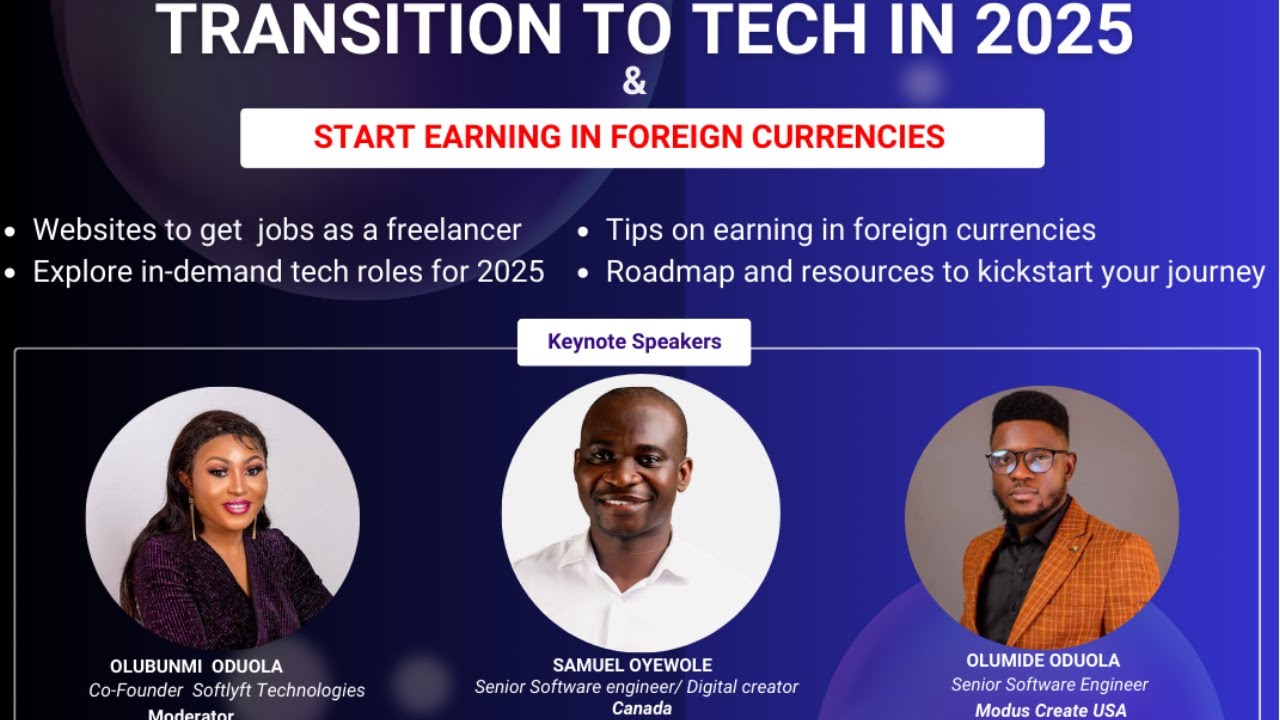 Transition to tech in 2025 - YouTube