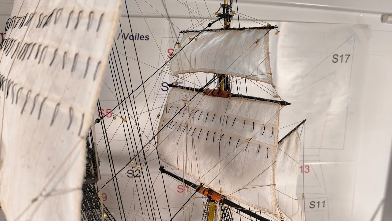 Navio de Linea Santisima Trinidad 1:84 de Artesania Latina Ep. 201 ...