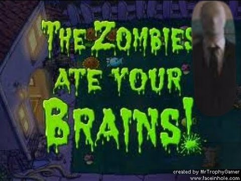Plants Vs Zombies #9 Slender Man - YouTube