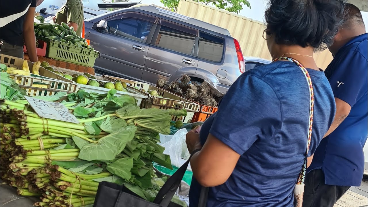 Namdevco farmers market-Chaguanas || Let's go to the Market || Trinidad ...
