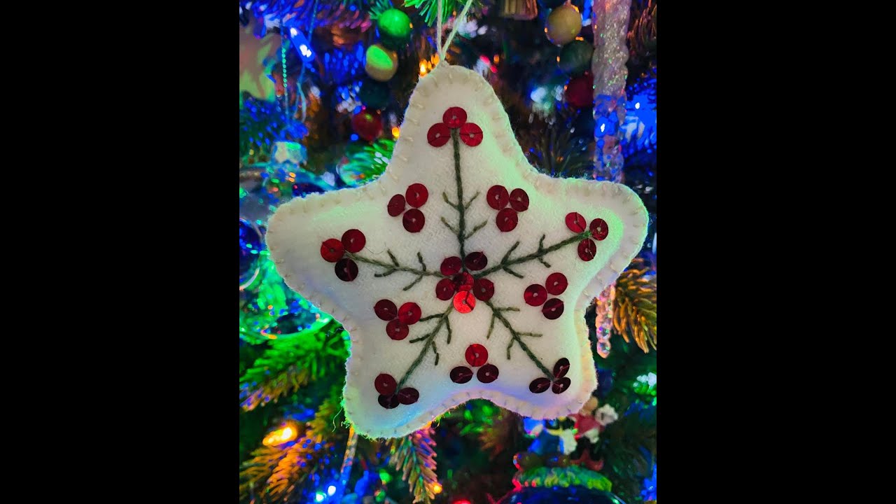 Day 8 wool star - YouTube