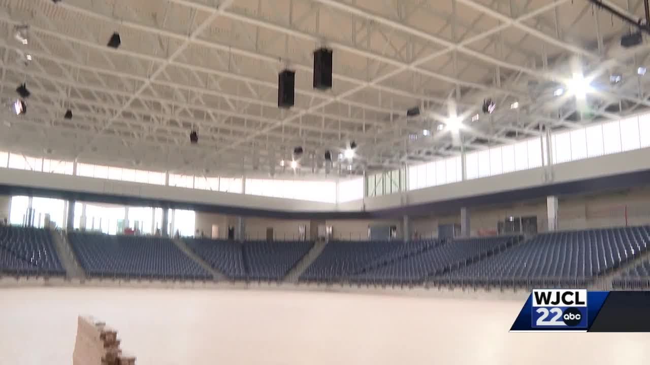Georgia Southern shows off progress on new Jack and Ruth Ann Hill ...