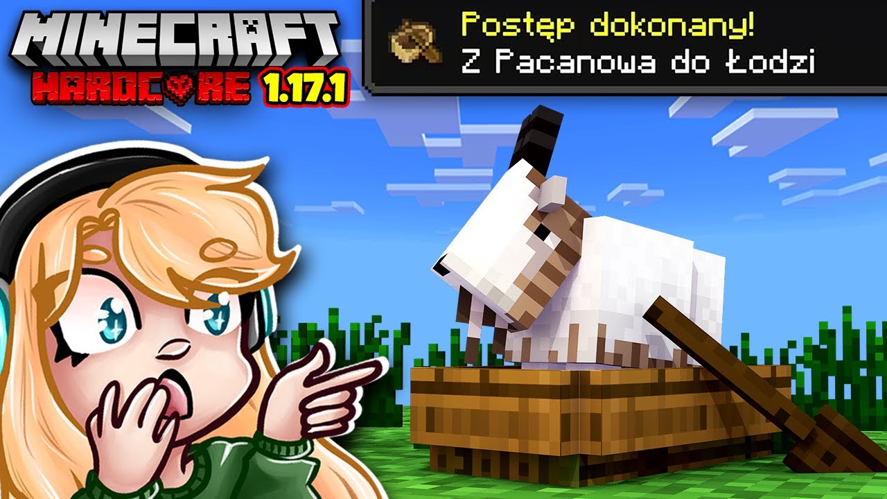 Nowy achievement z kozą! - MINECRAFT HARDCORE 1.17.1 | Cedi - YouTube