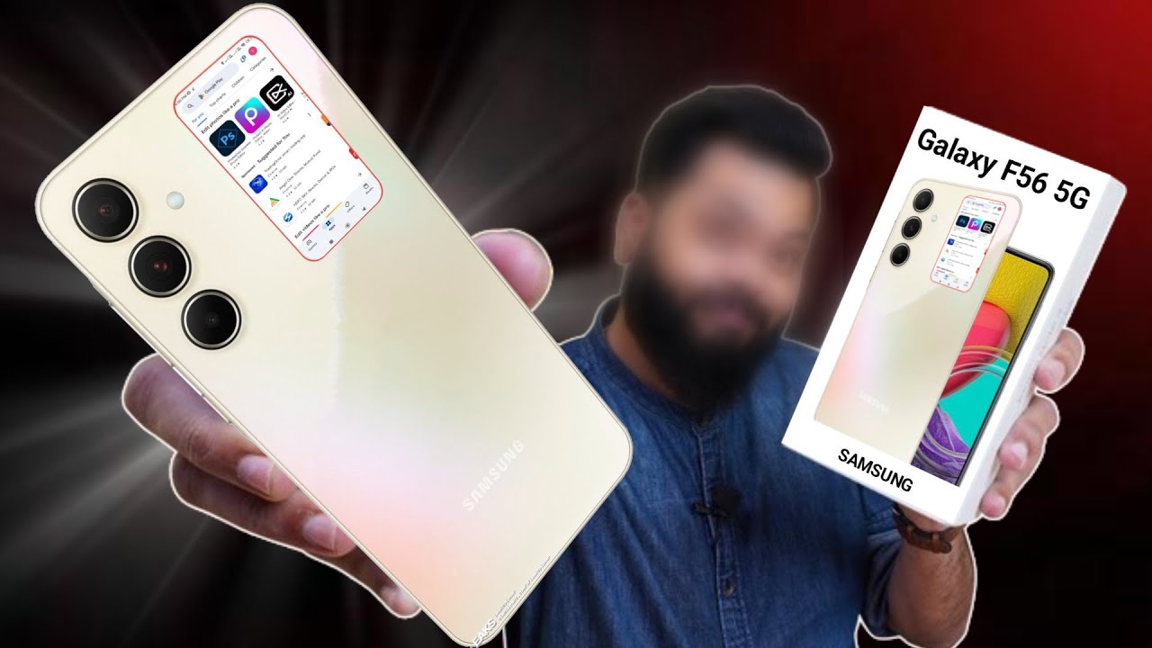 Samsung Galaxy F56 5G Unboxing, review, details & quick look - YouTube