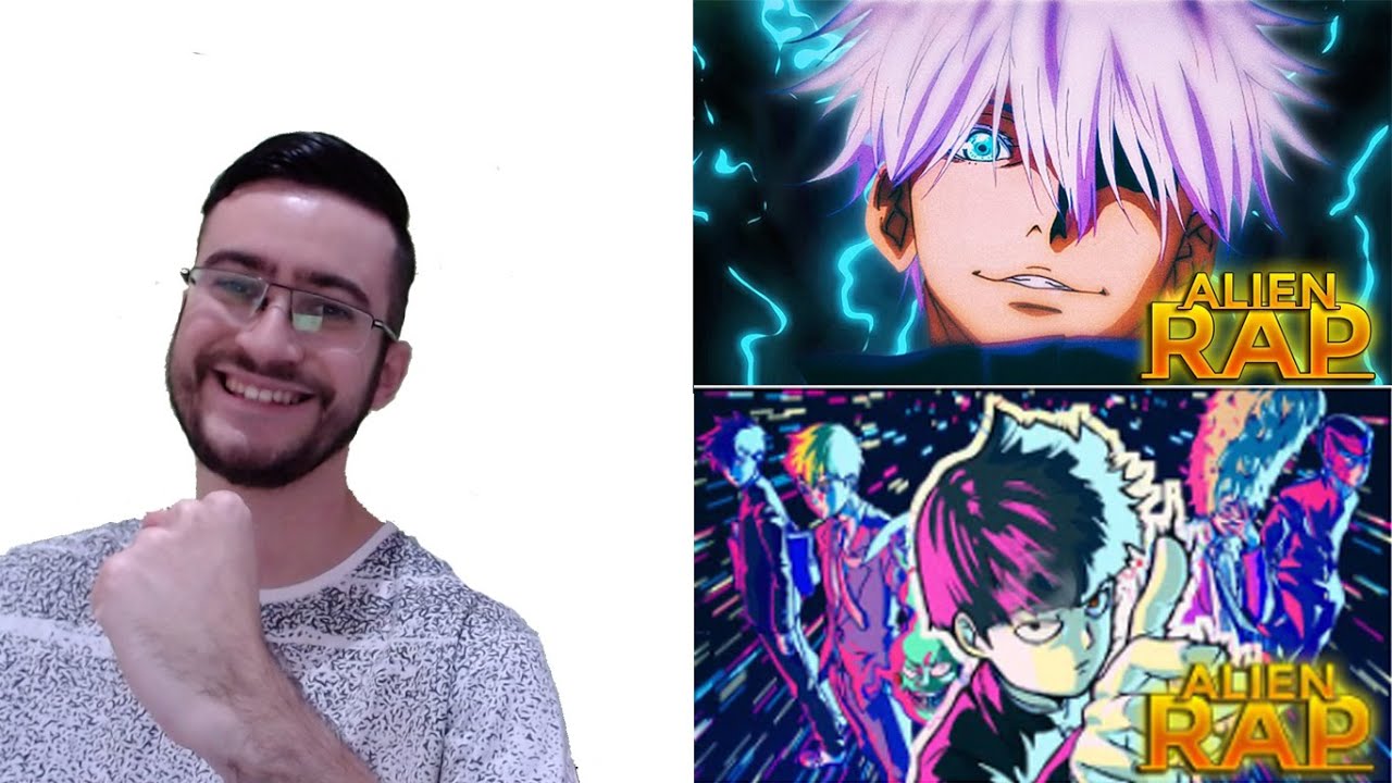 React 2 em 1 (Alien Oficial) - Rap do Satoru Gojo (Jujutsu Kaisen) e ...