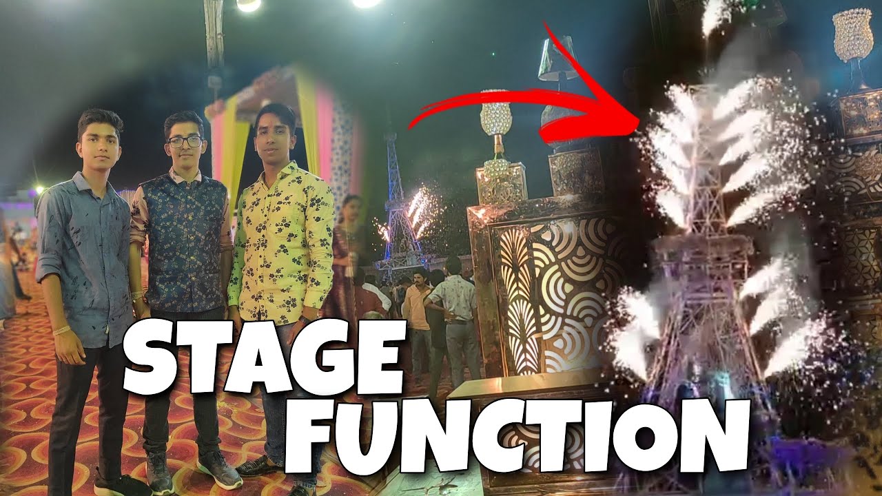 Stage Function in Village |🤩| Stage Function in Rajasthan | Village ...