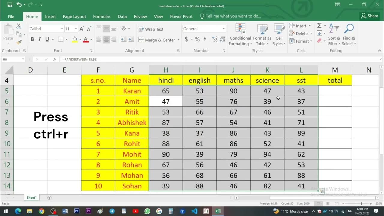 Ms Excel Job Interview Question | ms excel | @learnexcel1 - YouTube