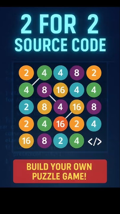 Build Addictive Puzzle Games Like 2 For 2 🧠 | Unity Game Source Code + Reskin Guide - YouTube
