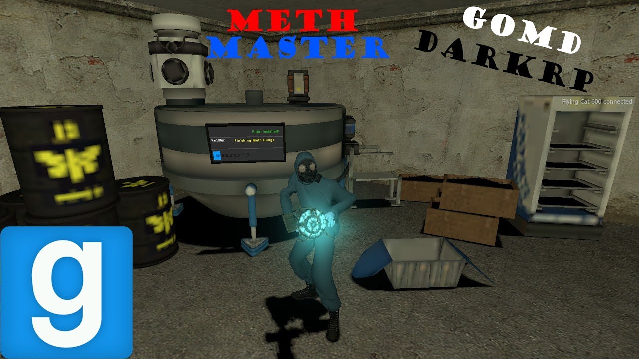 MAKING METH! Gmod DarkRP making $$$$$$ money!! - YouTube