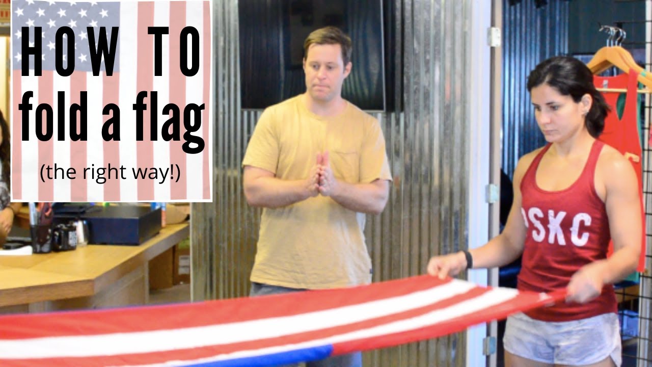 Do you know how to fold a flag (correctly)? - Comeback City Chronicles ...