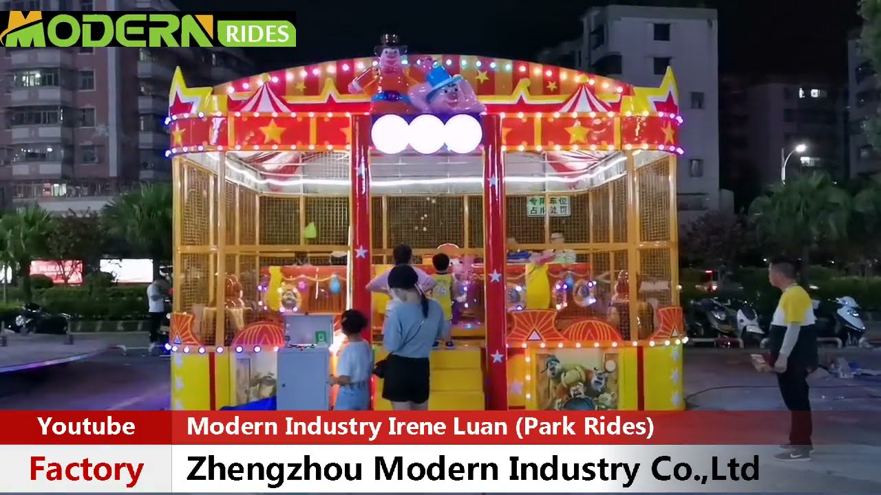 Kids carnival spray ball ride [ HOT ] - YouTube