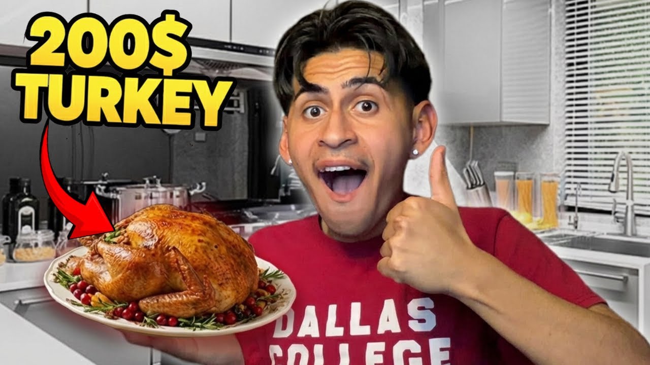 Trying the Best Turkey for Friendsgiving! (Craziest Experience Ever ...