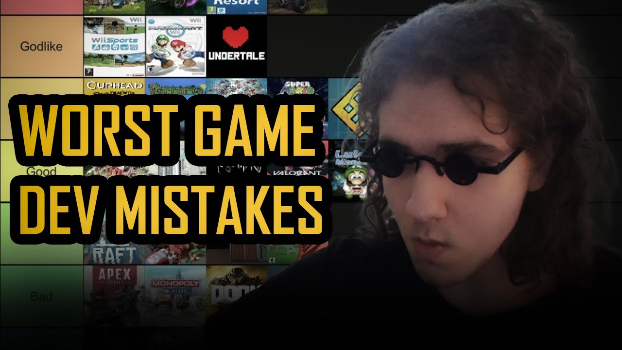 Worst Errors in Game Development (Tier List) - YouTube
