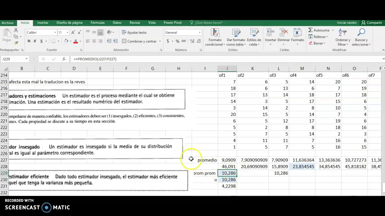PROPIEDADES DE UN ESTIMADOR - YouTube