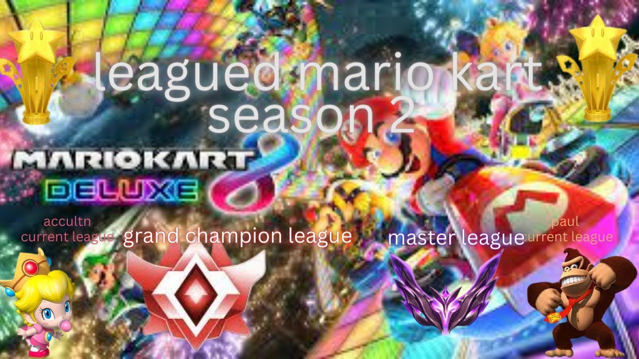 leagued mario kart #35 1.2x points day. you can join the series - YouTube